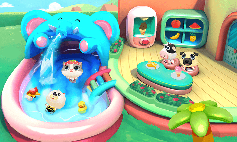 Dr. Panda Swimming Pool